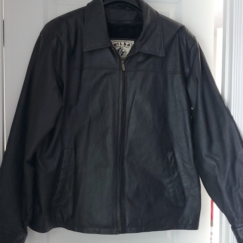 Wilda Genuine Leather Mens Jacket - Gem